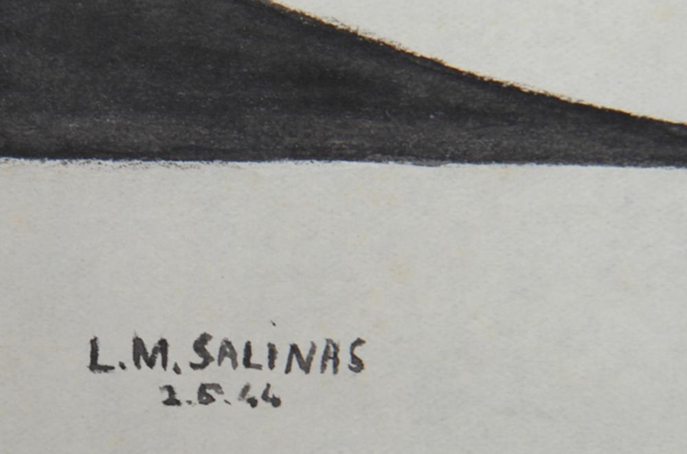 Laurent Marcel Salinas | CUBIST PORTRAIT 143 (1944) | MutualArt