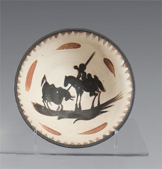 Pablo Picasso | Picador Turned round dish (1955) | MutualArt