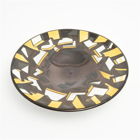 Tony Hanning | TONY HANNING ART GLASS COMPORT (96) | MutualArt