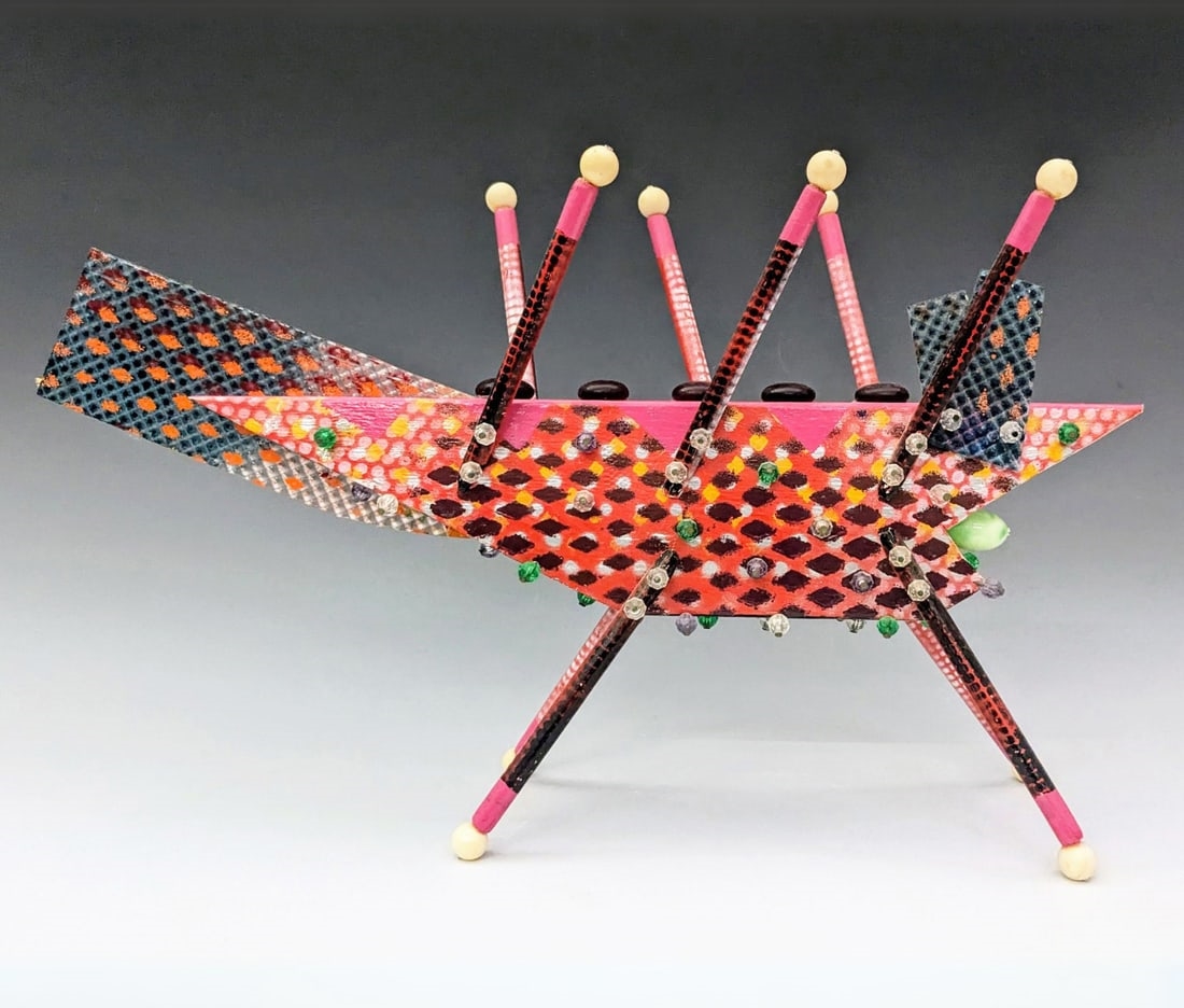 Gerome Kamrowski | Beaded Beast (1992) | MutualArt