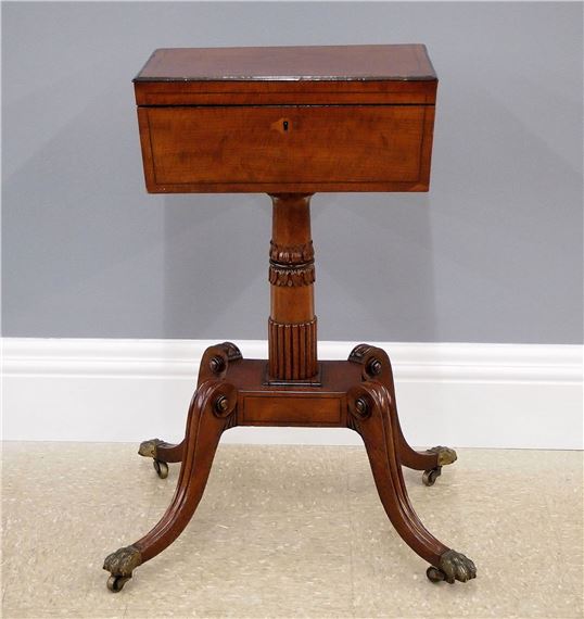 Sterling | English Regency Teapoy (19th Century) | MutualArt