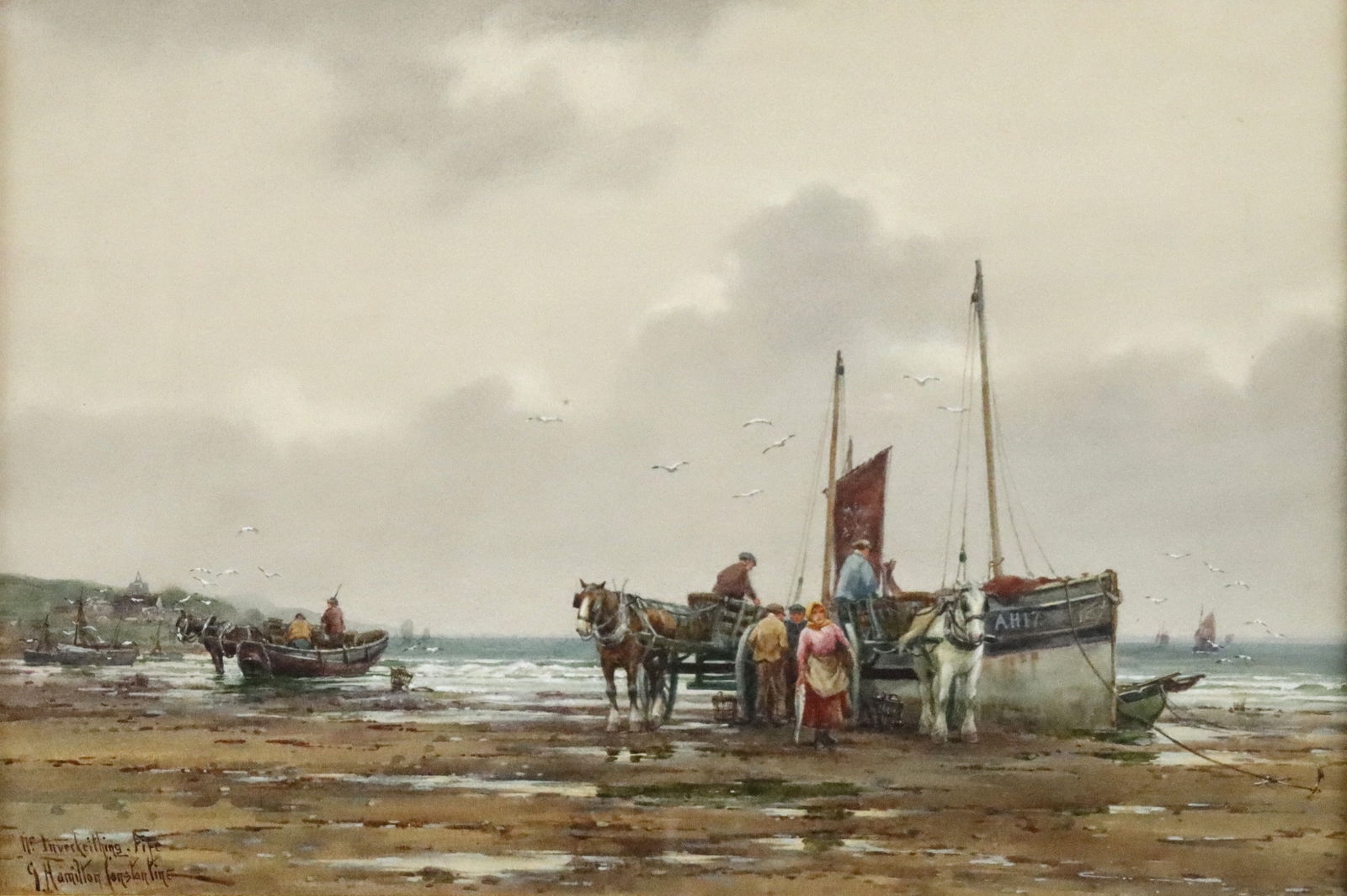 George Hamilton Constantine | Harbor Scene (Early 20th Century) | MutualArt