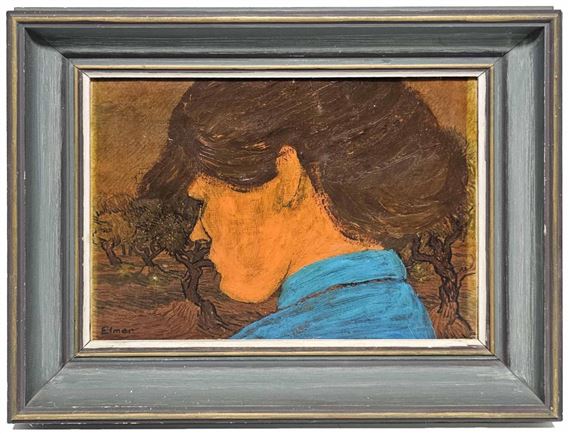 Elmer Needham | Portrait in Profile | MutualArt