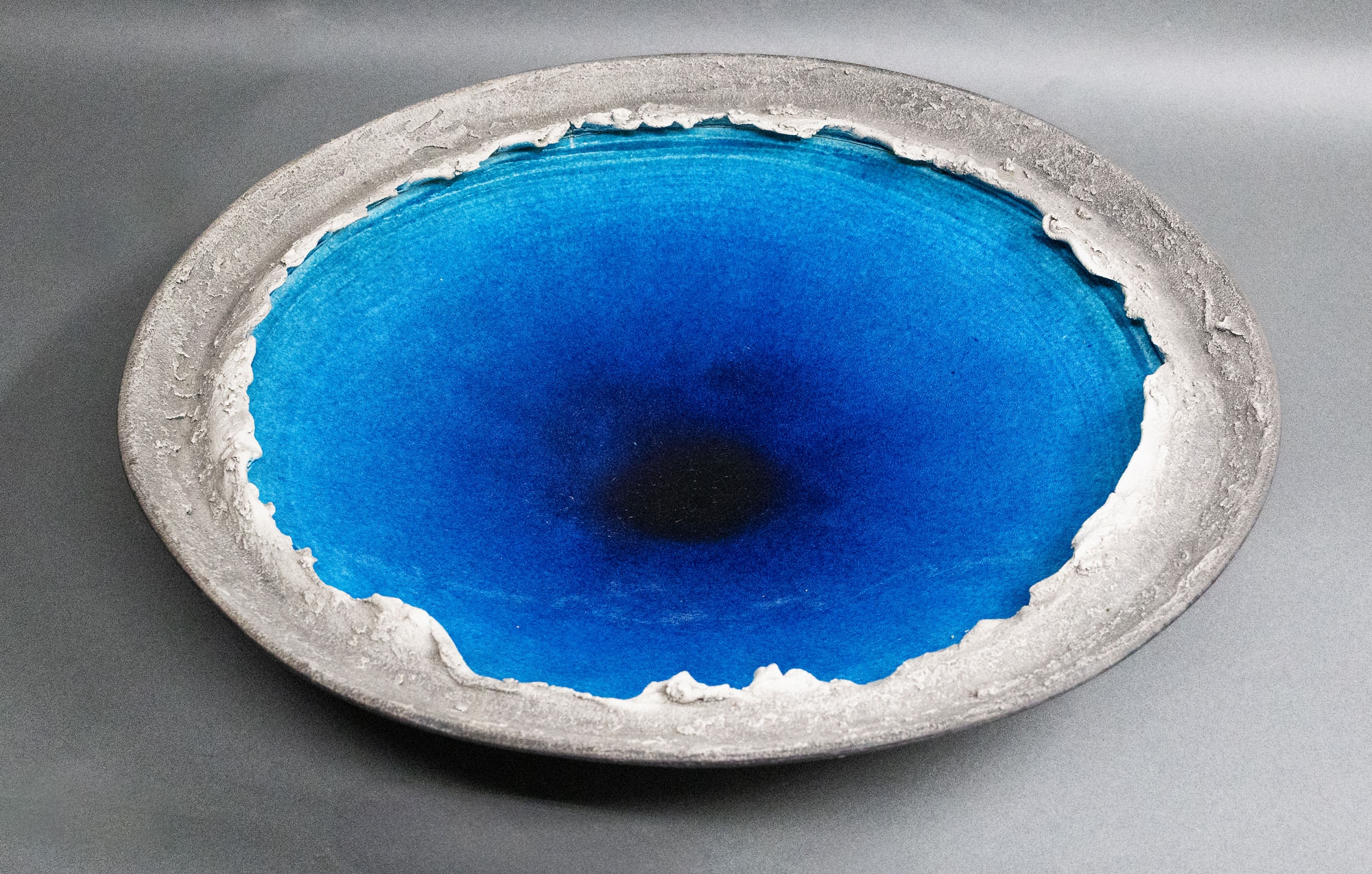 Len Castle | Len Castle - Crater Lake bowl | MutualArt