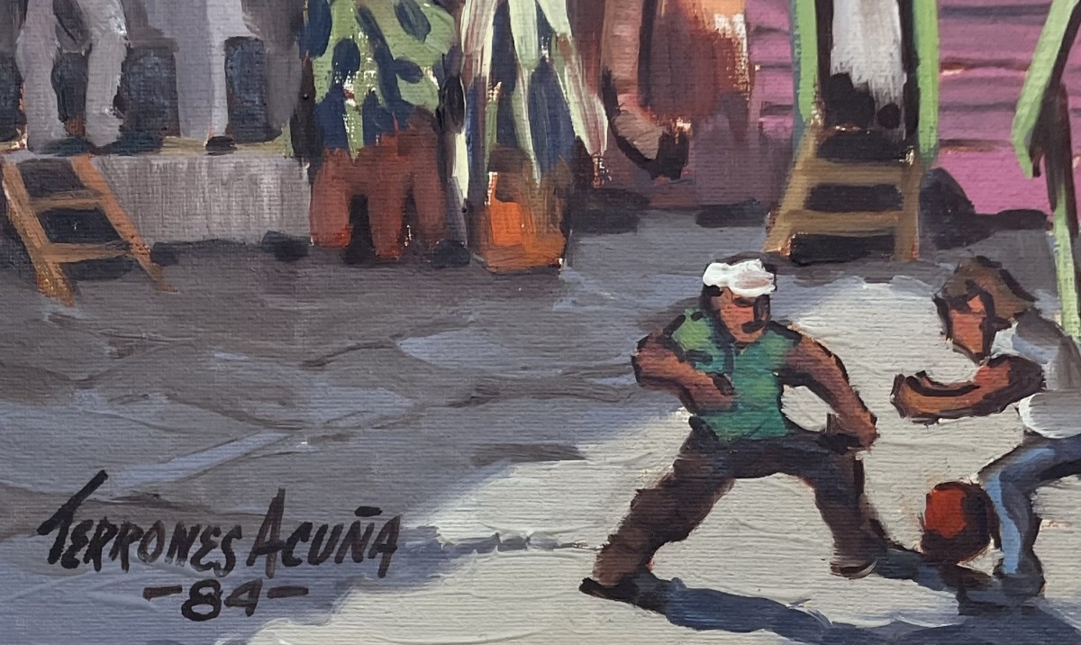 Jorge Terrones Acuna | Children playing (1984) | MutualArt