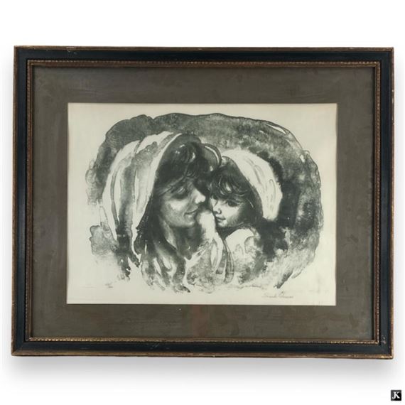 Sandu Liberman | Sandu Liberman (ROMANIA 1923-1977) LE Lithograph ...