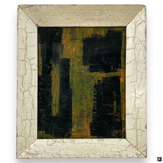 Pierre Soulages | Pierre Soulages Mixed Media Composition | MutualArt