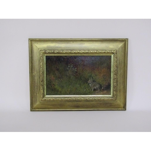 Henry Carter | Henry Carter 1915 - Hare in a hedgerow | MutualArt