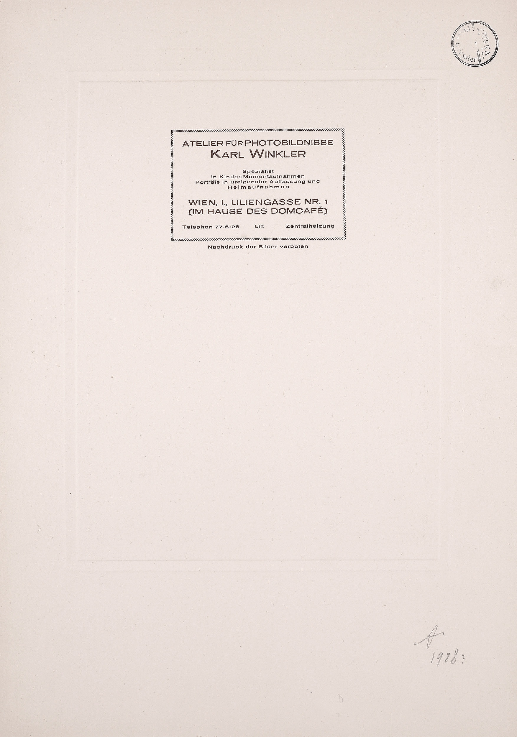 Karl Winkler | Adolf Kirchl, 1928 (1928) | MutualArt