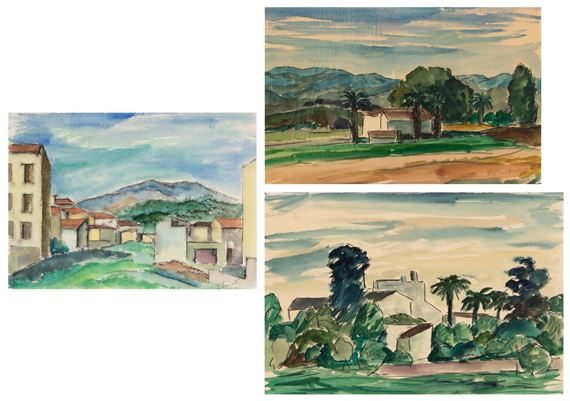 Erik Enroth | THE ESPLANADE PARK (1946) | MutualArt