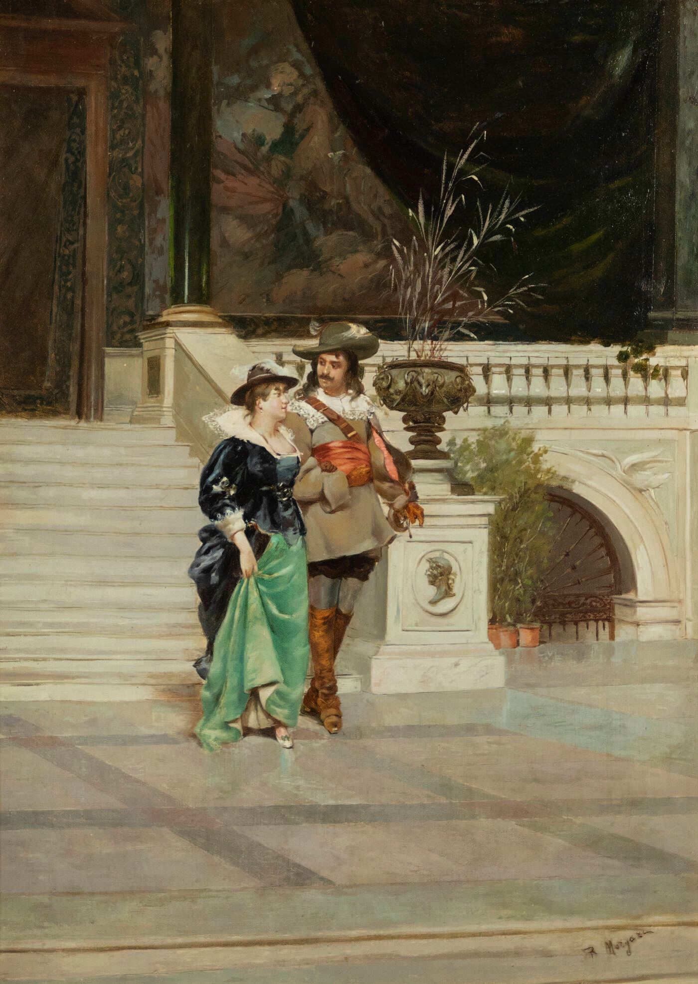 Rodolfo Morgari | Galanteria di altri tempi | MutualArt