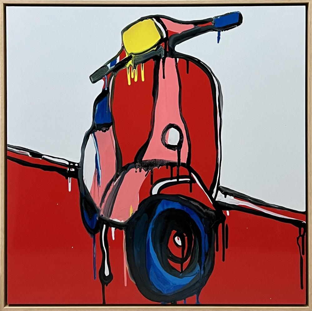 Jasper Knight | Pink and Red 150 | MutualArt