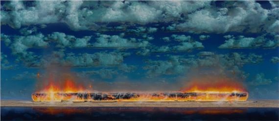 Tim Storrier | Thermal Line & Haze | MutualArt