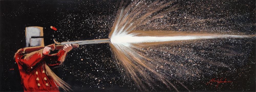 Mark Hanham | Ned Kelly with Shotgun | MutualArt