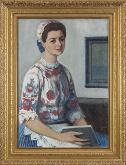 István Mácsai | Girl In National Costume | MutualArt