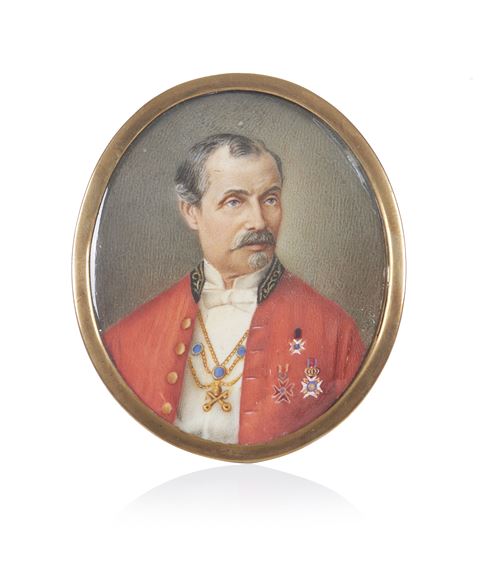 Portuguese School, 19th Century | Portrait of Pedro de Castelbranco Manuel, Baron of São Pedro ...