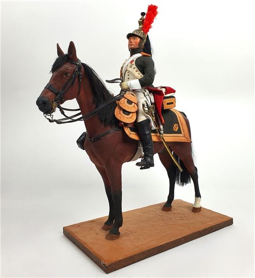 Lucien Rousselot | Cavalier officer of the Dragoon Regiment, 1st Empire ...