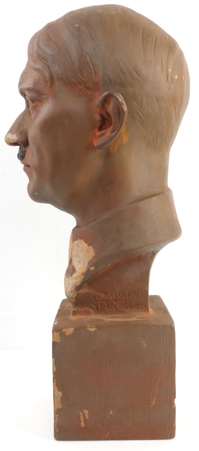 Constantin Starck | WWII GERMAN CONSTANTIN STARCK ABUST ADOLF HITLER ...