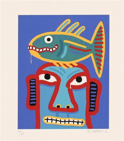 Norman Catherine | Fish Head | MutualArt