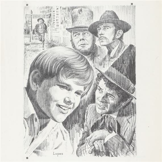John Lopes | “Kurt Russell” Original Drawing | MutualArt