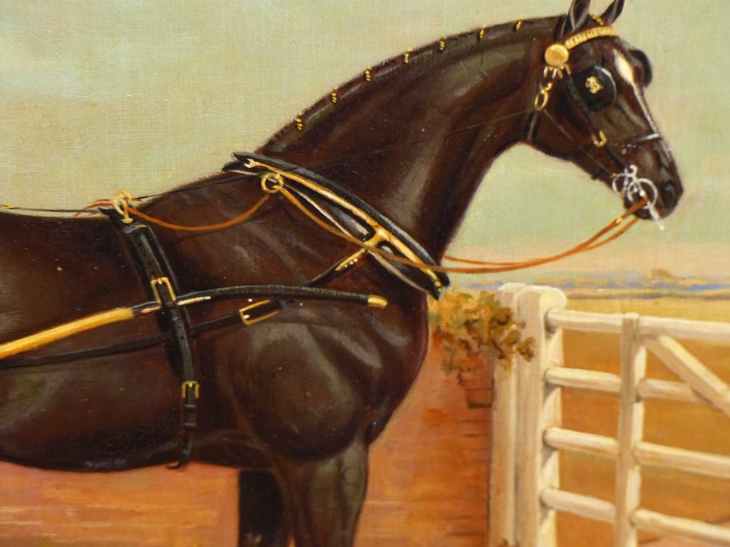 Albert Clark | a two wheel phaeton drawn by a single horse to a field ...