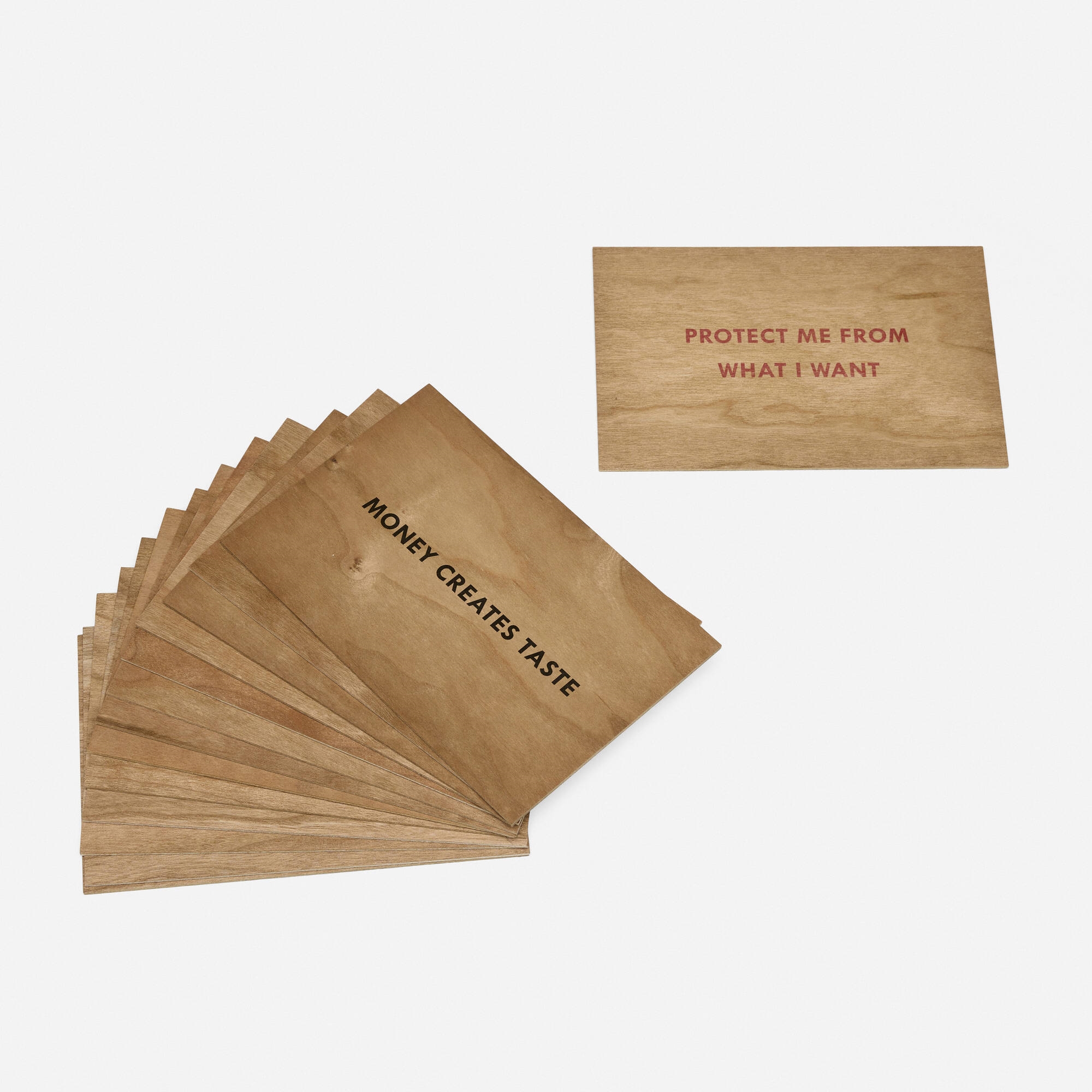 Jenny Holzer | Truisms (Fourteen Postcards (1994) | MutualArt