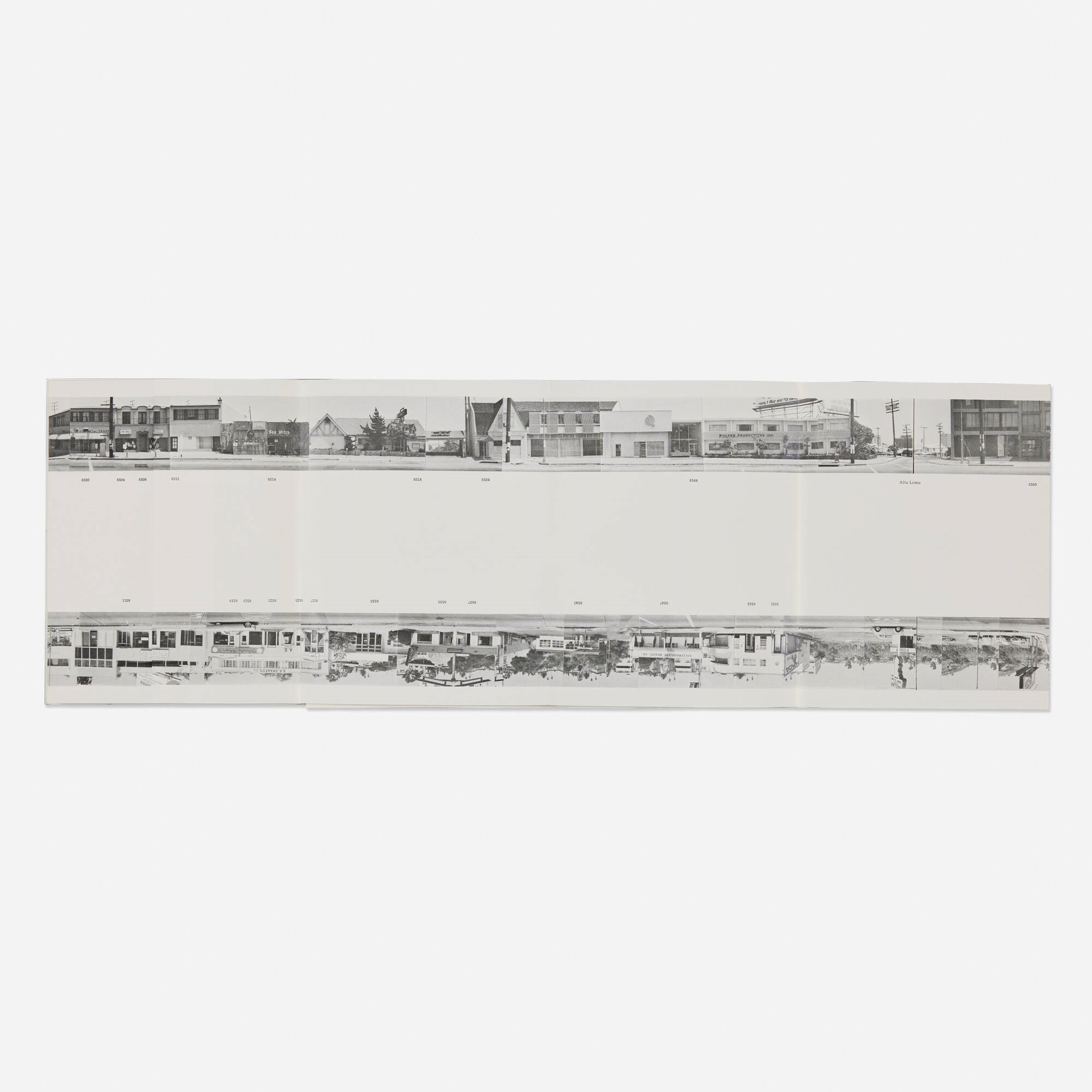 Ed Ruscha | Every Building on the Sunset Strip (1996) | MutualArt