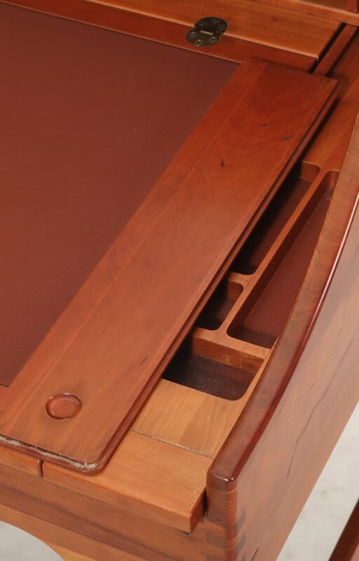 Andreas Hansen | A freestanding solid cherry wood writing desk, front ...
