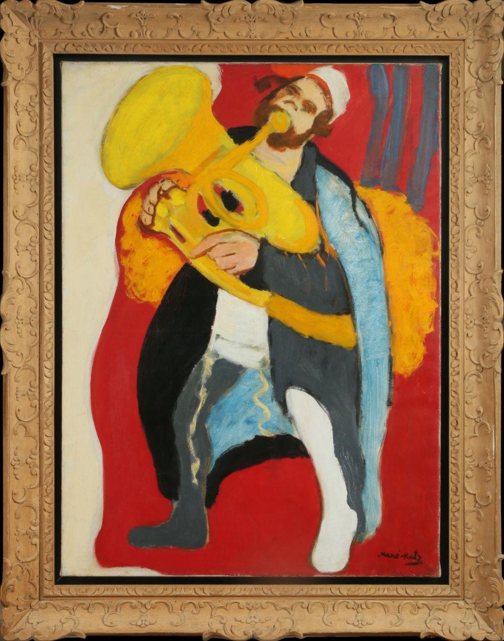 Emmanuel Mané-Katz | Musician, circa 1950 (Circa 1950) | MutualArt