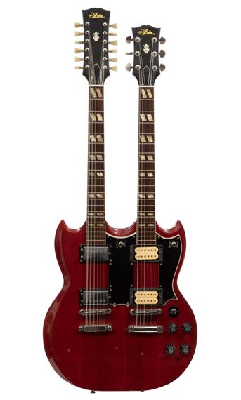 sWitches | Aria Double Neck 6-12 String Electric Guitar | MutualArt