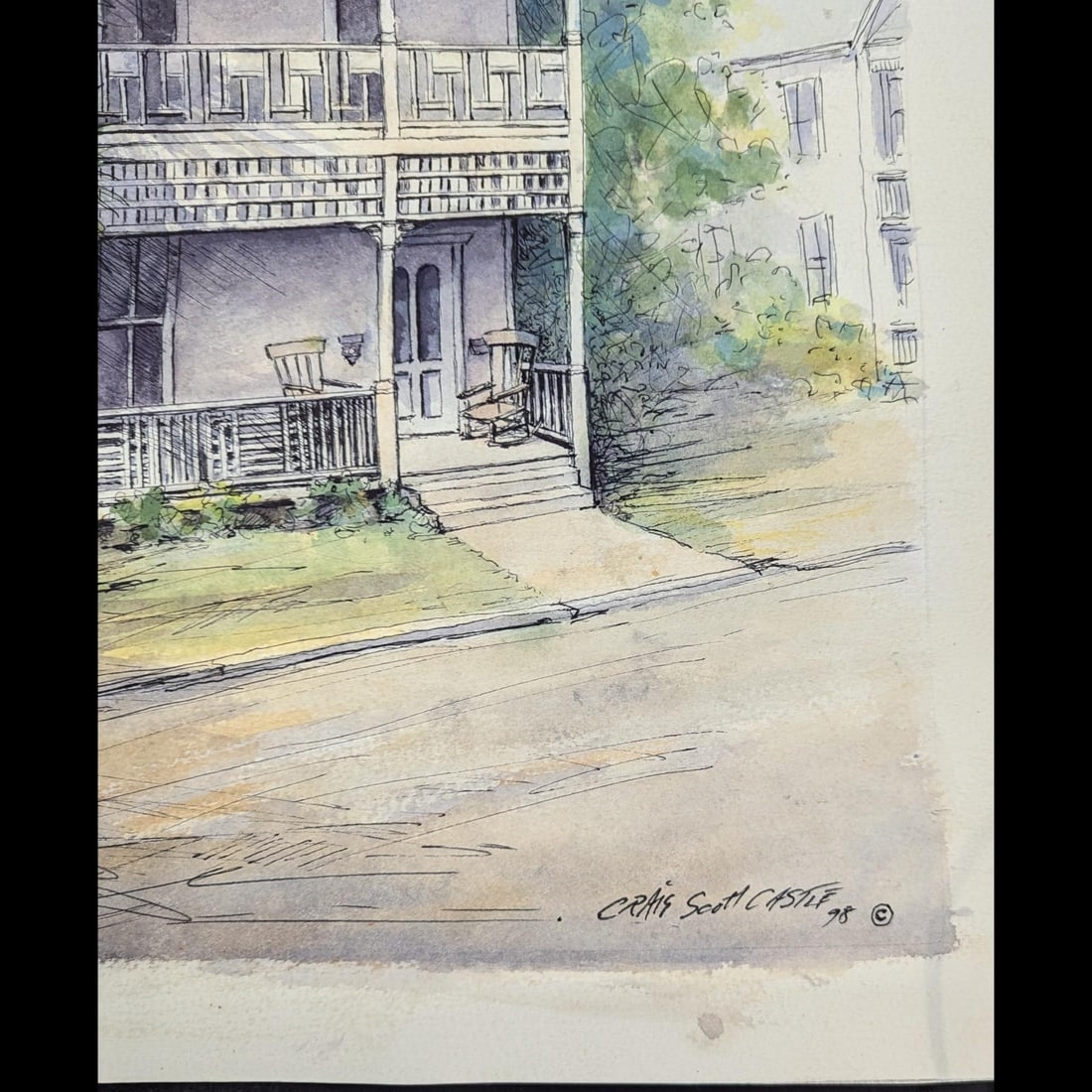 Craig Scott Castle | Pink House (1998) | MutualArt