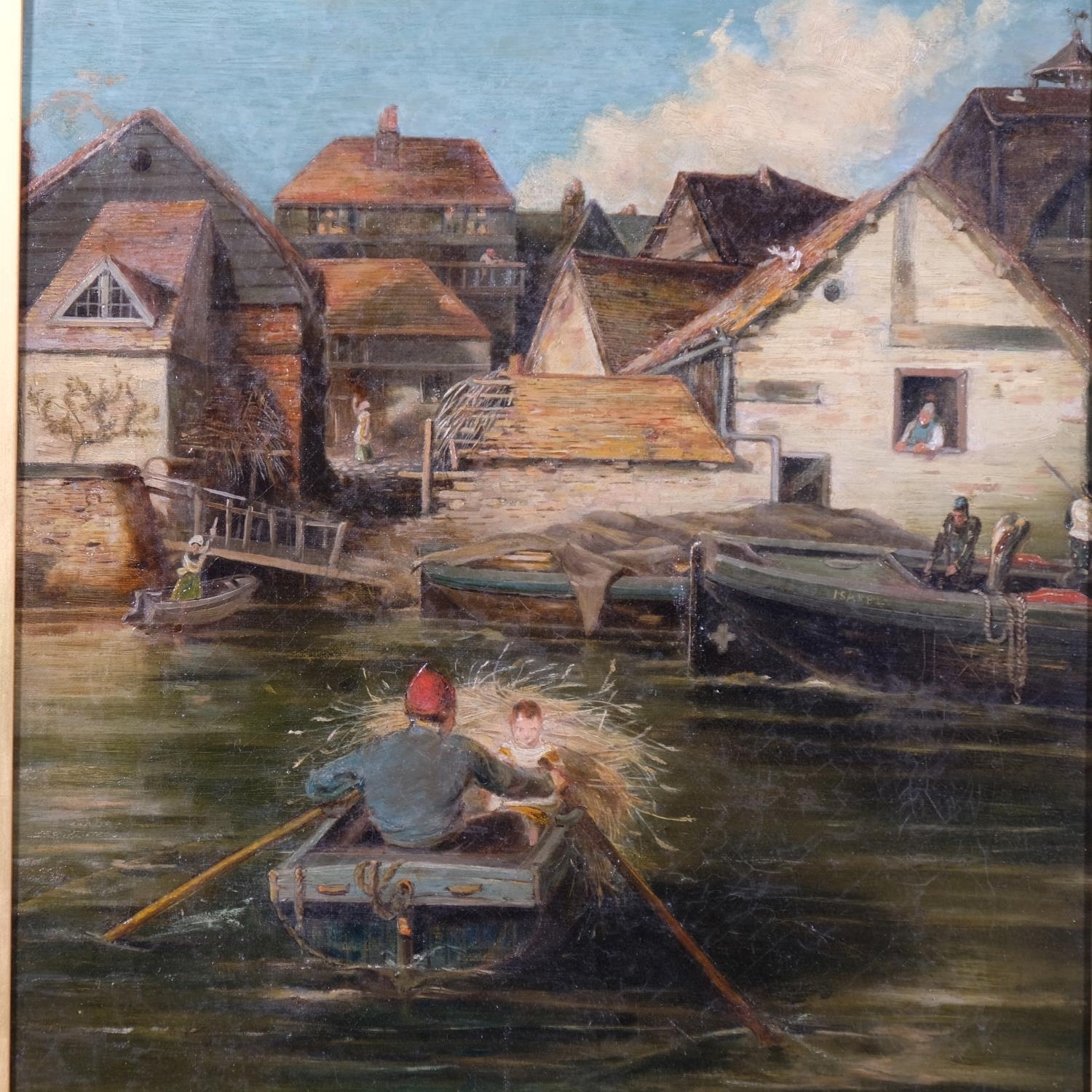 Cecil Gordon Lawson | The foundling (Chelsea Harbour on the Thames ...