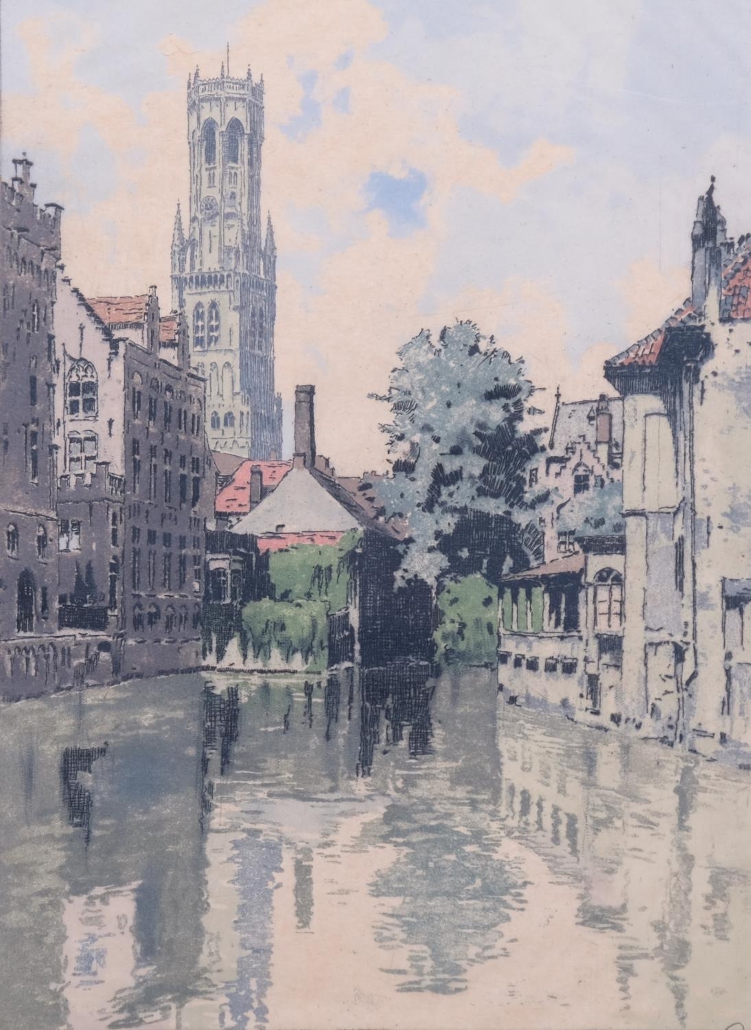 Hans Figura | pair of colour woodcuts | MutualArt