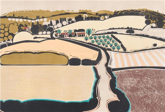 Graham Clarke | chalk hills | MutualArt