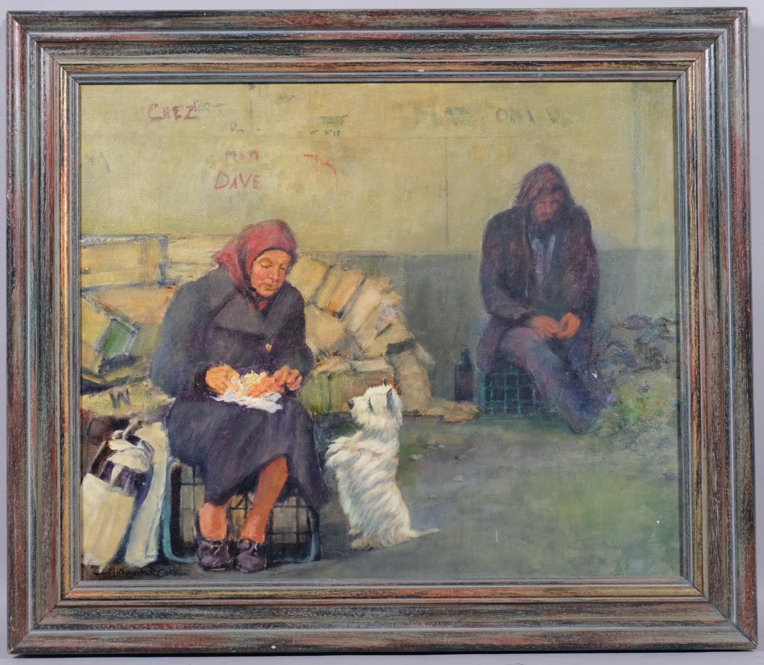 Norman Coker | fish and chips | MutualArt