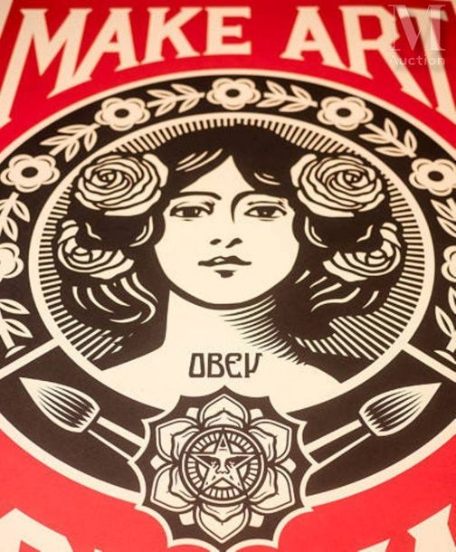 Shepard Fairey | Make art | MutualArt