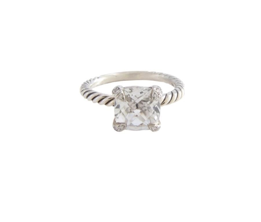 David Yurman | David Yurman Chatelaine Quartz, Diamond Ring | MutualArt