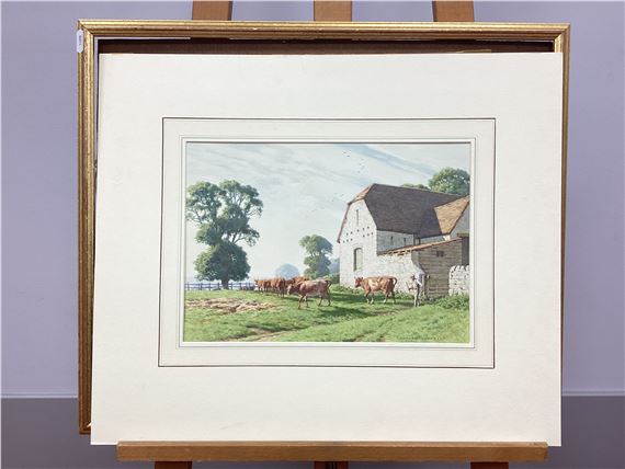 Stanley Anderson | Cattle and Drover | MutualArt