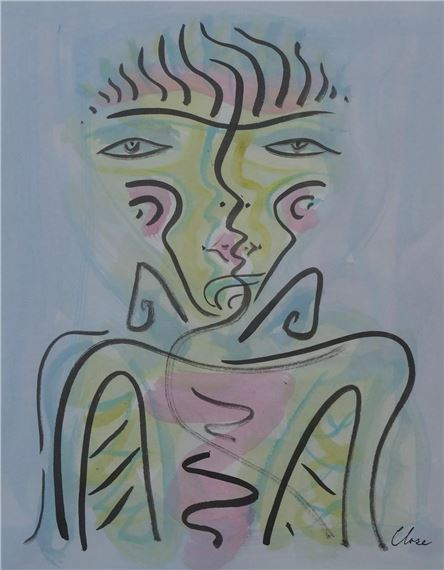 Michael Close | Abstract Portrait | MutualArt