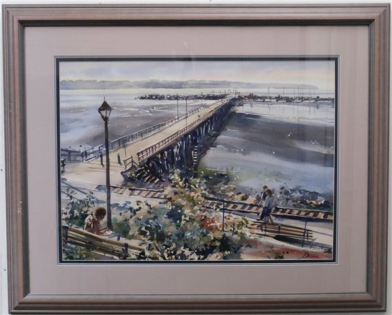 Blaine Jackson | West Coast Pier | MutualArt