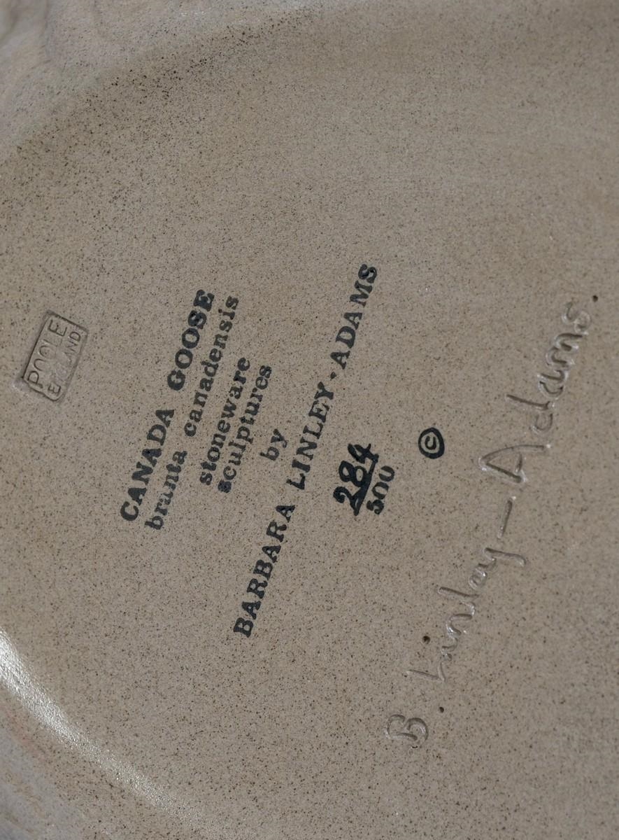 Barbara Linley Adams | POOLE POTTERY CANADA GOOSE | MutualArt