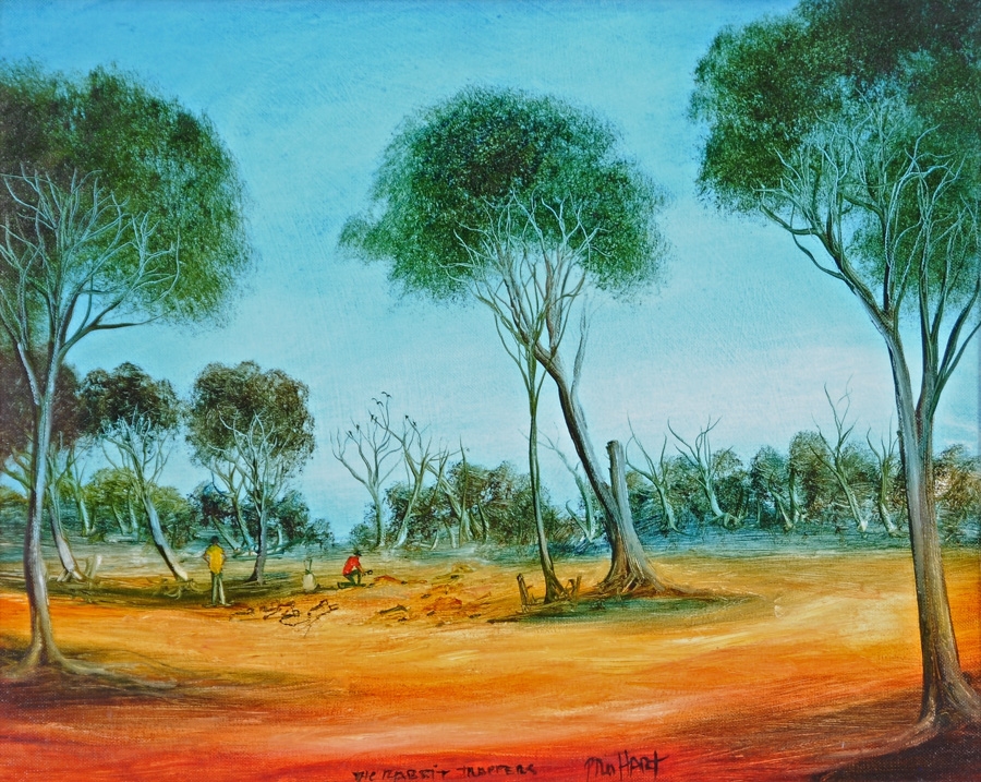 Kevin Charles Hart | The Rabbit Trappers | MutualArt