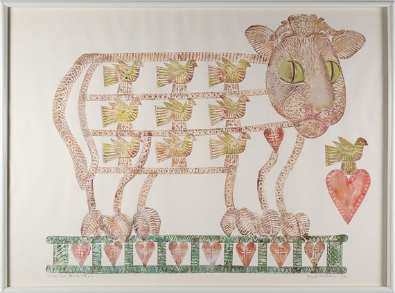 Ford Ruthling | Cats Love Birds (Circa 1982) | MutualArt