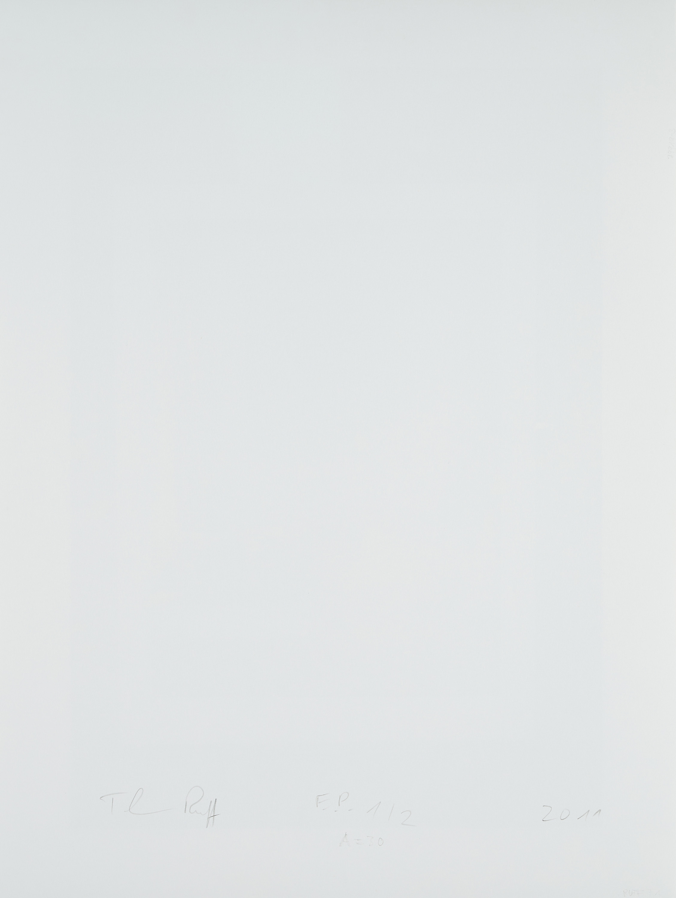 Thomas Ruff | Untitled (2011) | MutualArt