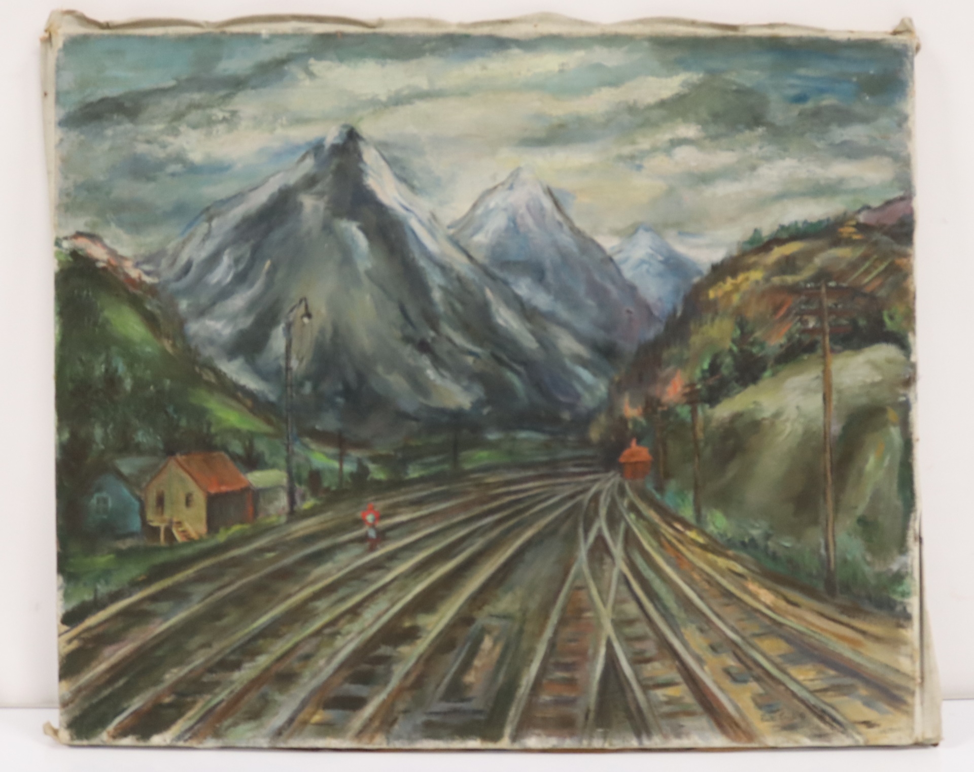 Ruth Lewis | Train Tracks (1905) | MutualArt