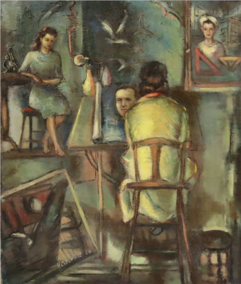 Ruth Lewis | Artists Studio (1905) | MutualArt