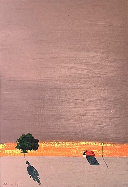 Behruz Kuul | Oil painting on hardboard, signed, Framed, 50 x 35 cm ...
