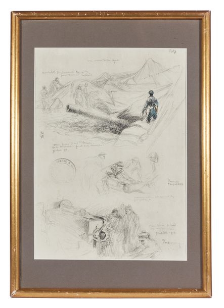 Charles Dominique Fouqueray | Scènes de la vie de la marine militaire ...