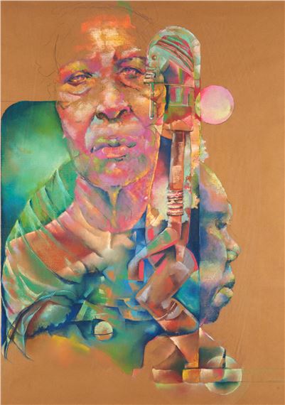 Paul Goodnight | Untitled (Portraits of Two Men) | MutualArt