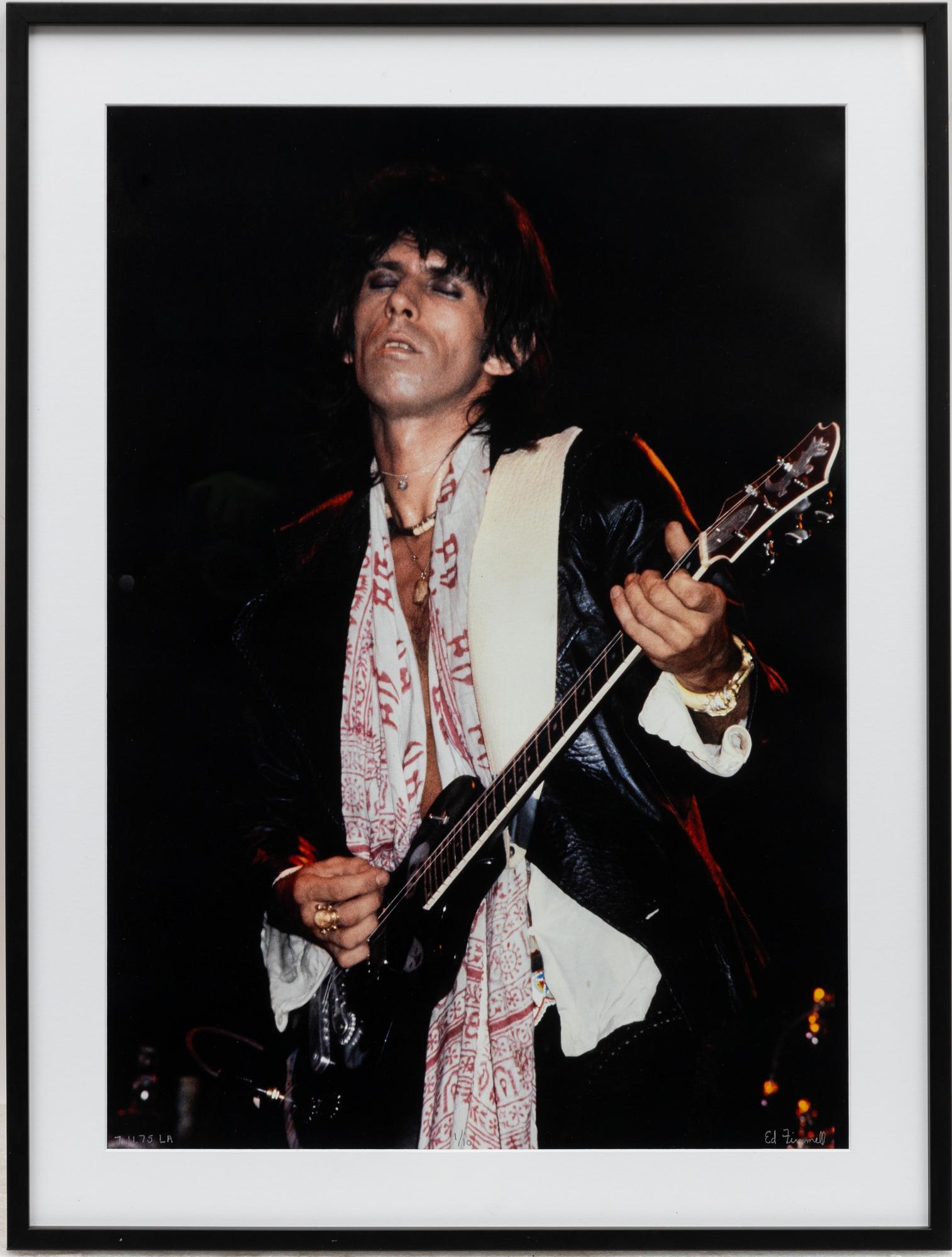 Edward Finnell | Keith Richards (1975) | MutualArt